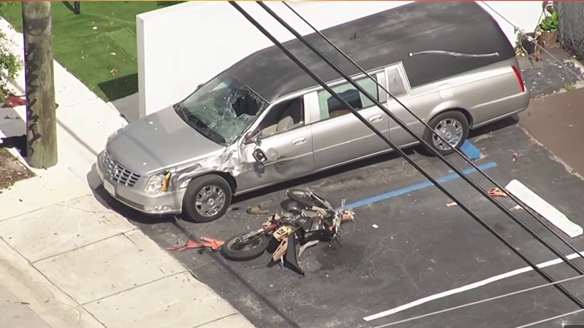 Motorcyclist critical after crashing into hearse outside NW Miami-Dade ...