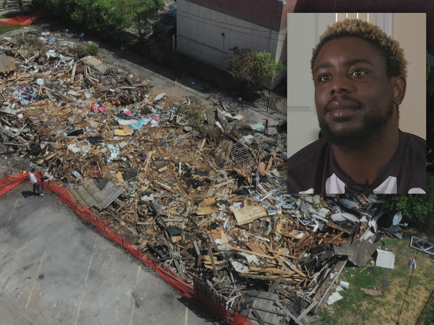 Rockford apartment fire puts once-homeless resident back to square one