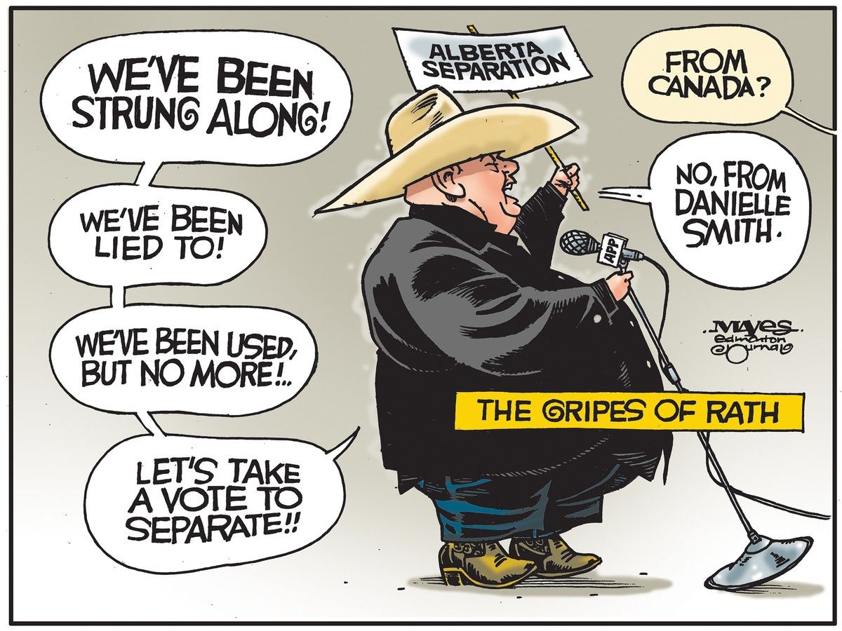 Edmonton Journal editorial cartoons for June 2026