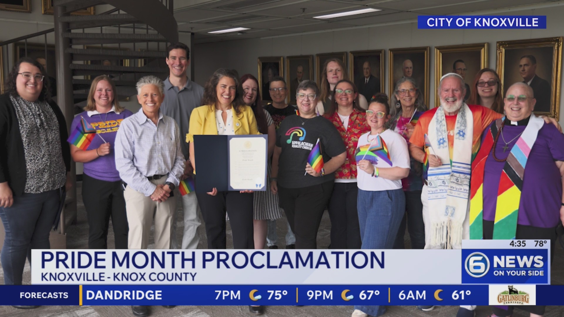 Knoxville mayor's Pride Month proclamation