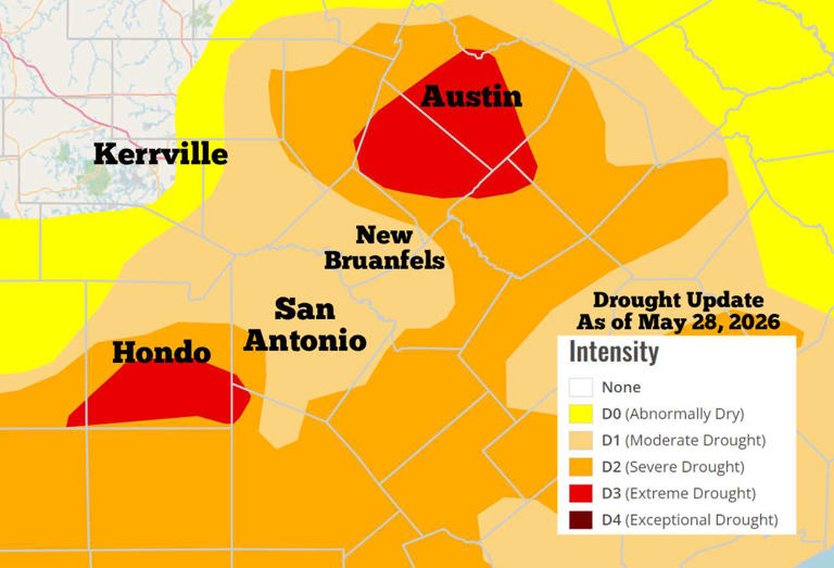 After heavy spring rainfall, here's how much South Texas lake levels ...