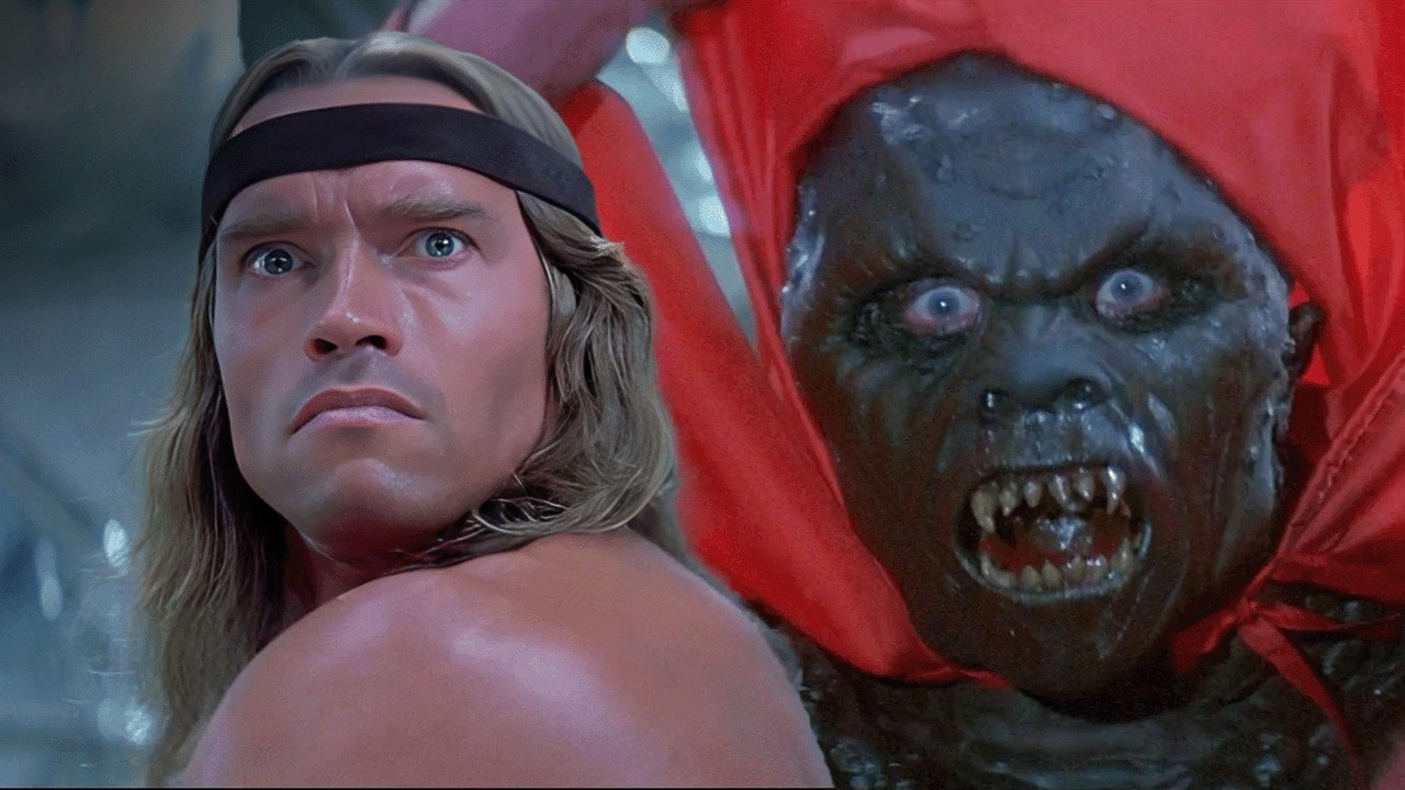 Conan vs. apeman fight in Crystal Palace (The Mirror Battle) Conan the ...