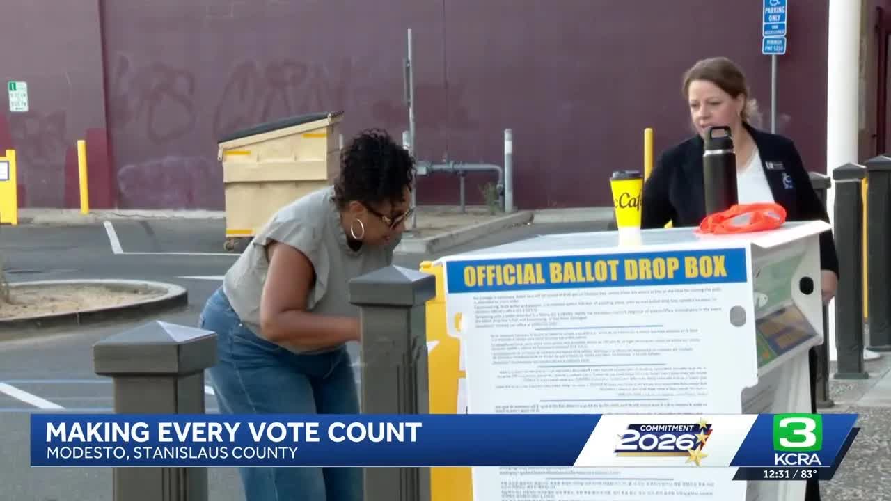 Election workers aid voters in Stanislaus County