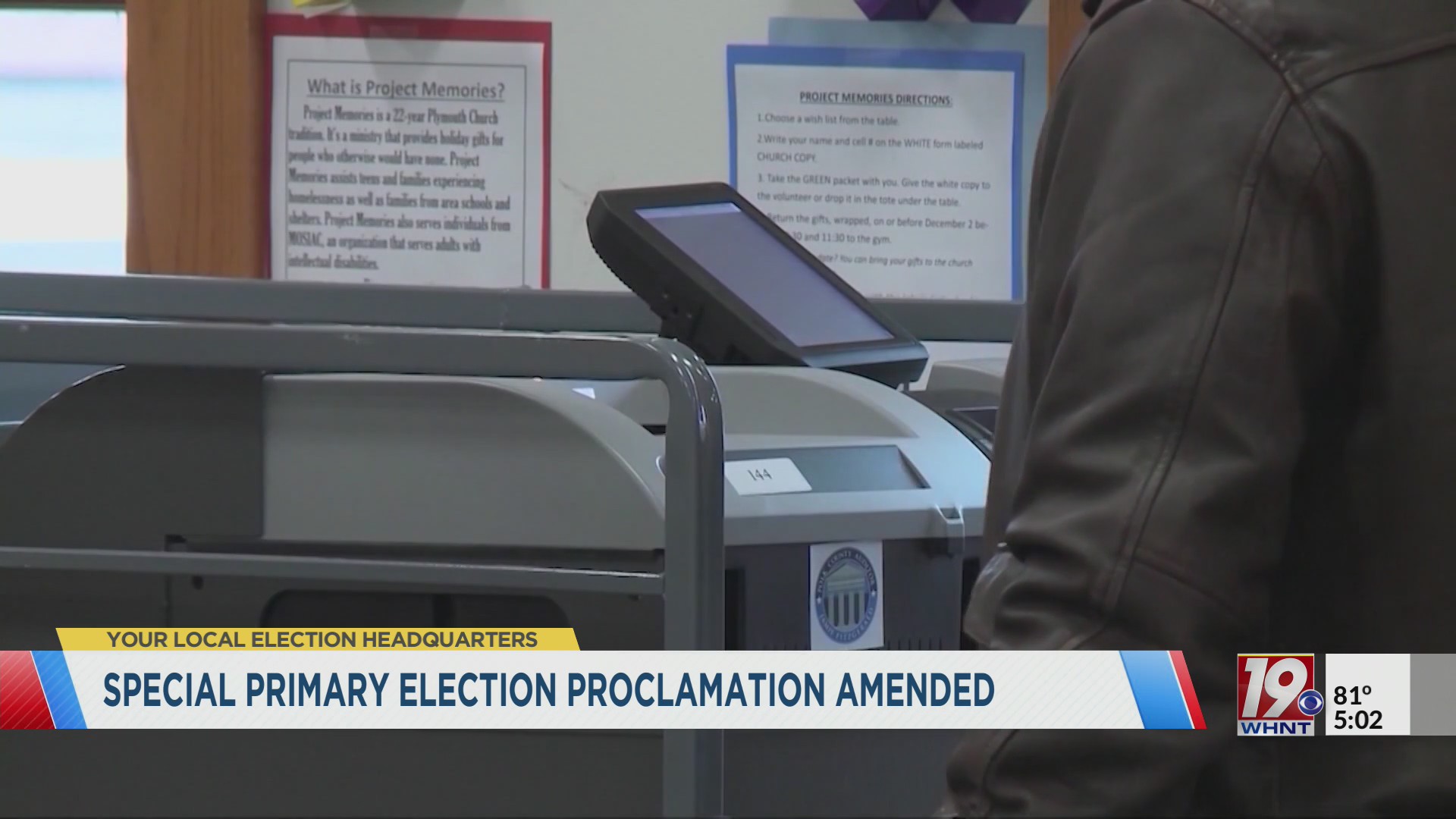 Special primary election proclamation amended | June 2, 2026 | News 19 ...