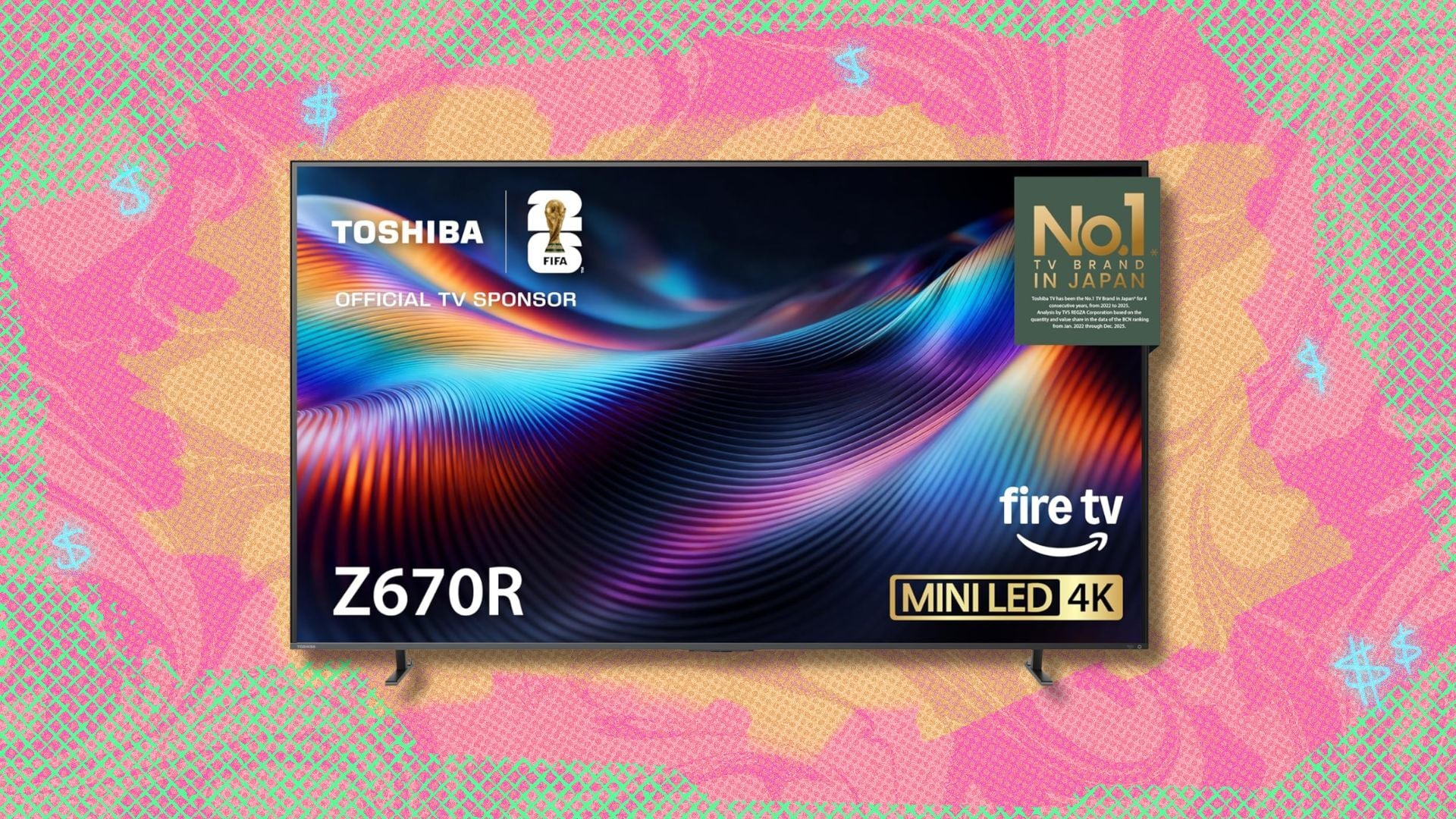 This massive Toshiba 75-inch Z670 series mini-LED 4K TV is over $900 ...