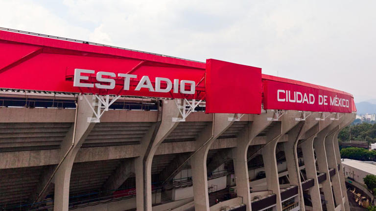 Ya luce 211 banderas y logo de FIFA: Así va el Estadio Ciudad de México
