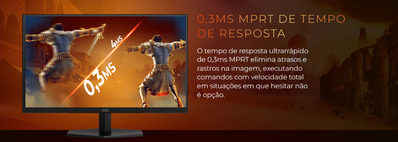 Monitor gamer AOC AGON de 200Hz entra nas ofertas 6.6 da Amazon com ...
