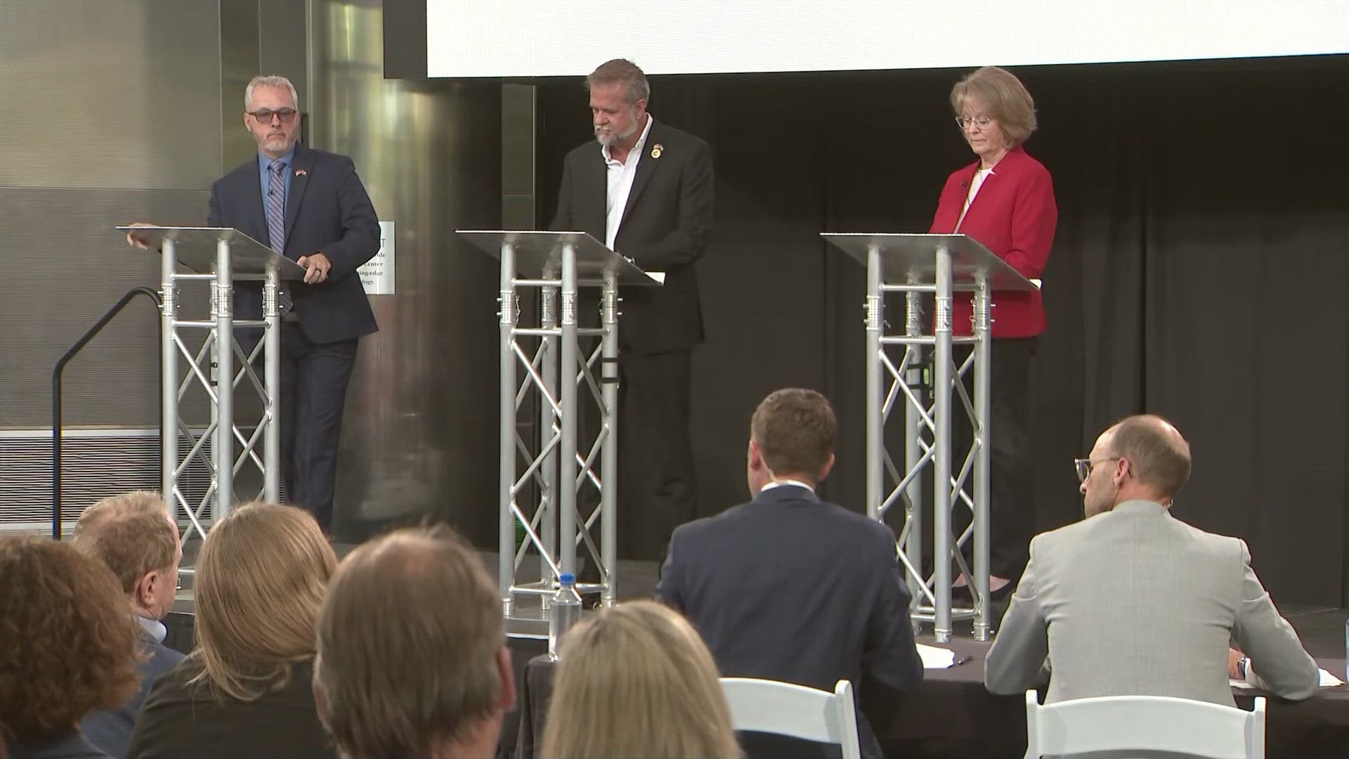 Republican candidates for governor on taxes and state spending