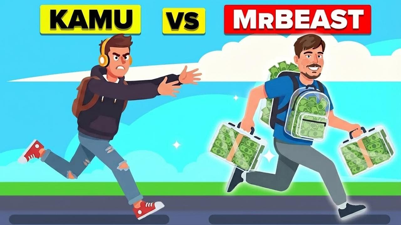 MrBeast vs Orang Amerika Biasa – Kira-kira Kamu Lebih Hebat yang Mana