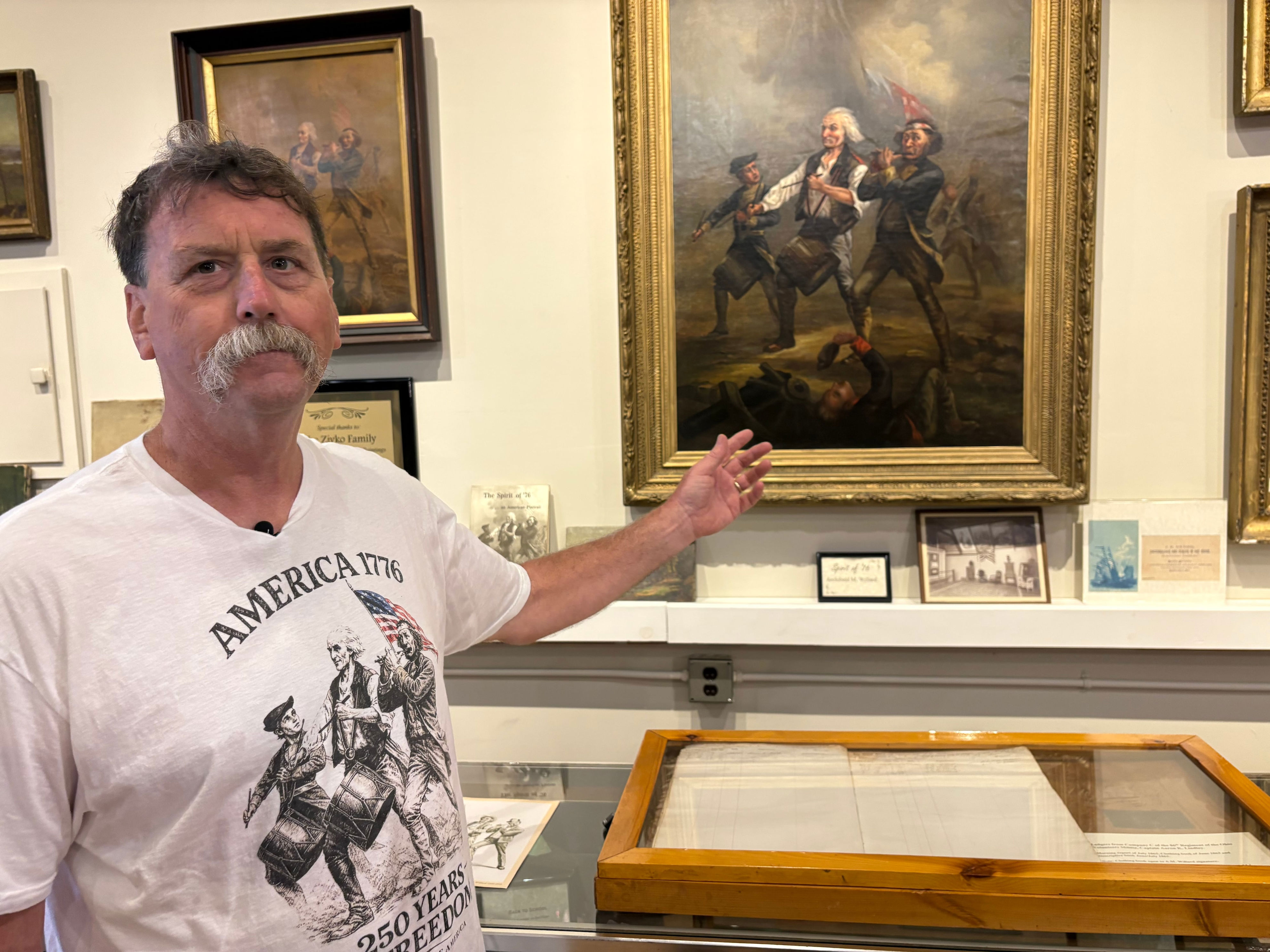 Wellington painter created iconic ‘Spirit of ’76’ image