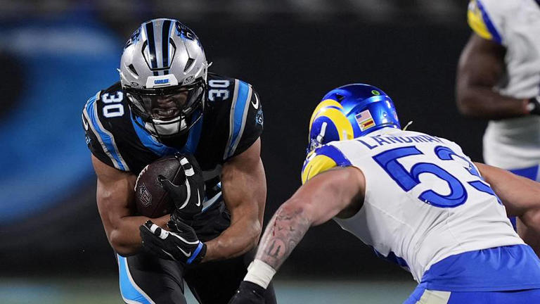 Chargers RB Kimani Vidal could be high-end insurance for Panthers run game
