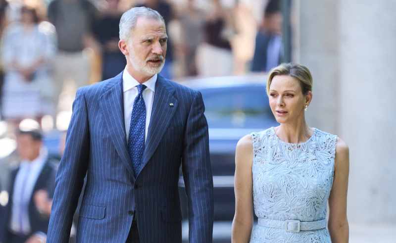 Princess Charlène sparks debate with greeting to King Felipe