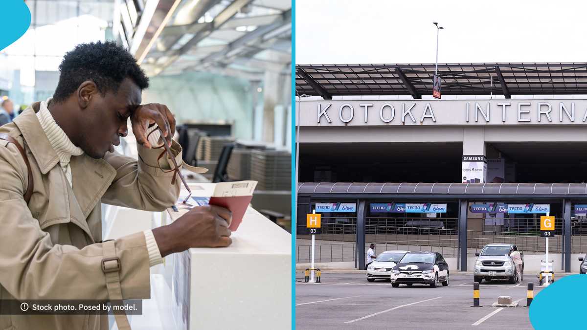 Man opens up on ordeal at Kotoka Airport after passport photo showed a ...