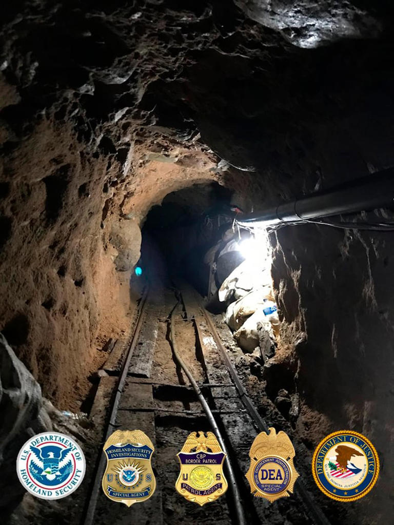4 charged after discovery of California-Mexico drug tunnel