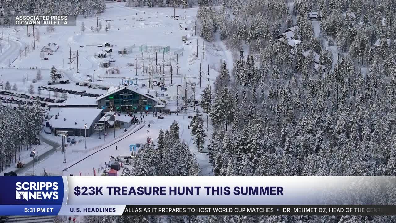 Embark on a summer-long treasure hunt with a $23,000 gold prize