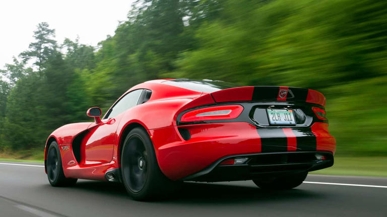 Sad: The Dodge Viper isn't coming back