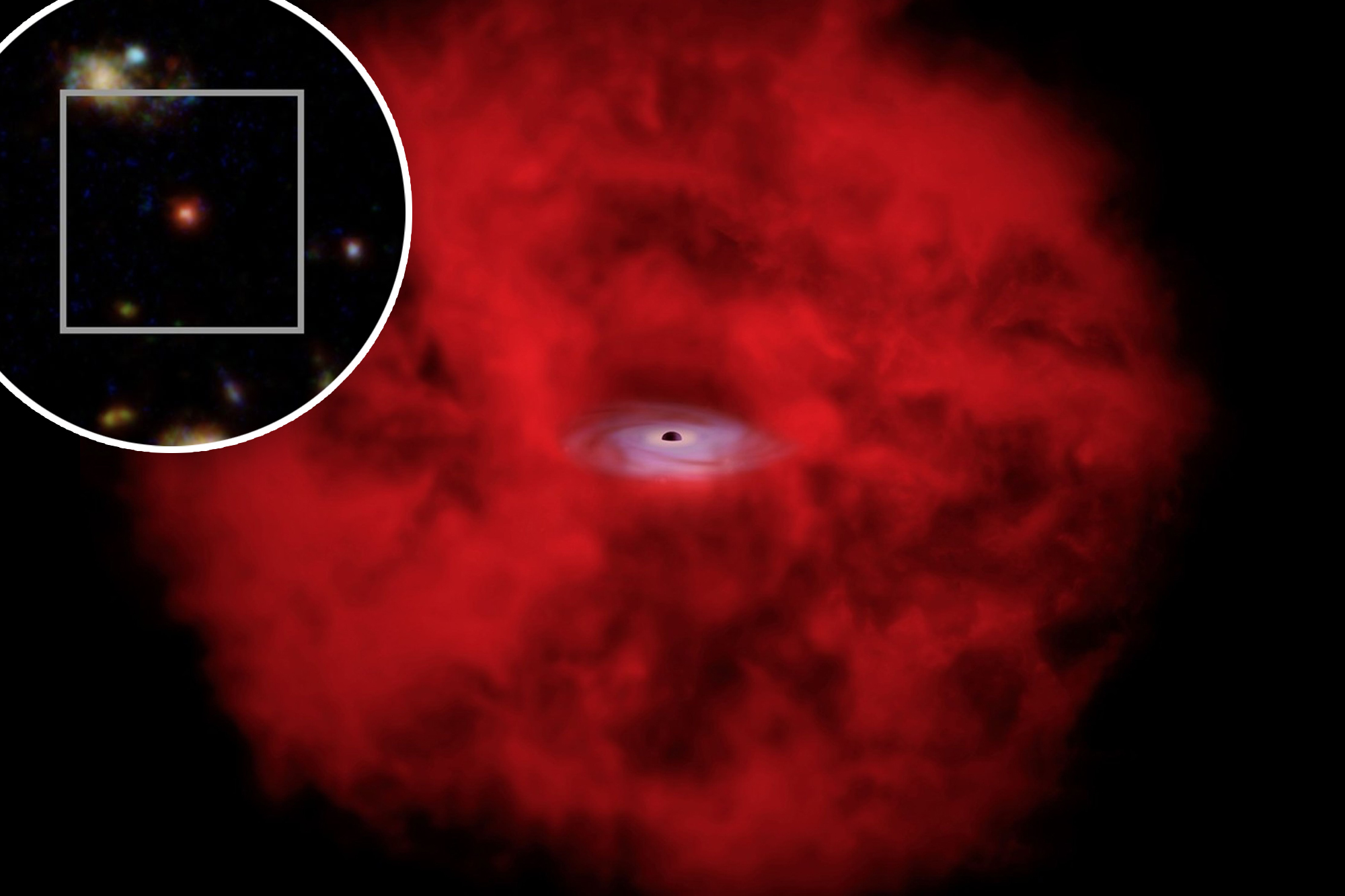 Creepy red dots in space look like an 'evil eye' — and scientists had ...