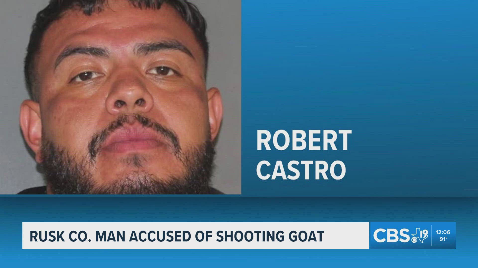 Texas man jailed after goat shooting, threats against family