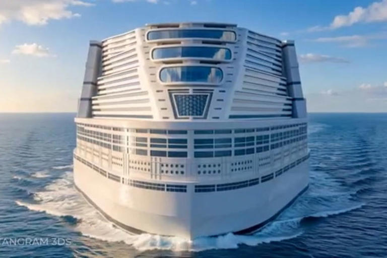 Nuclear-powered ‘floating city’ cruise ship plans to house 80,000