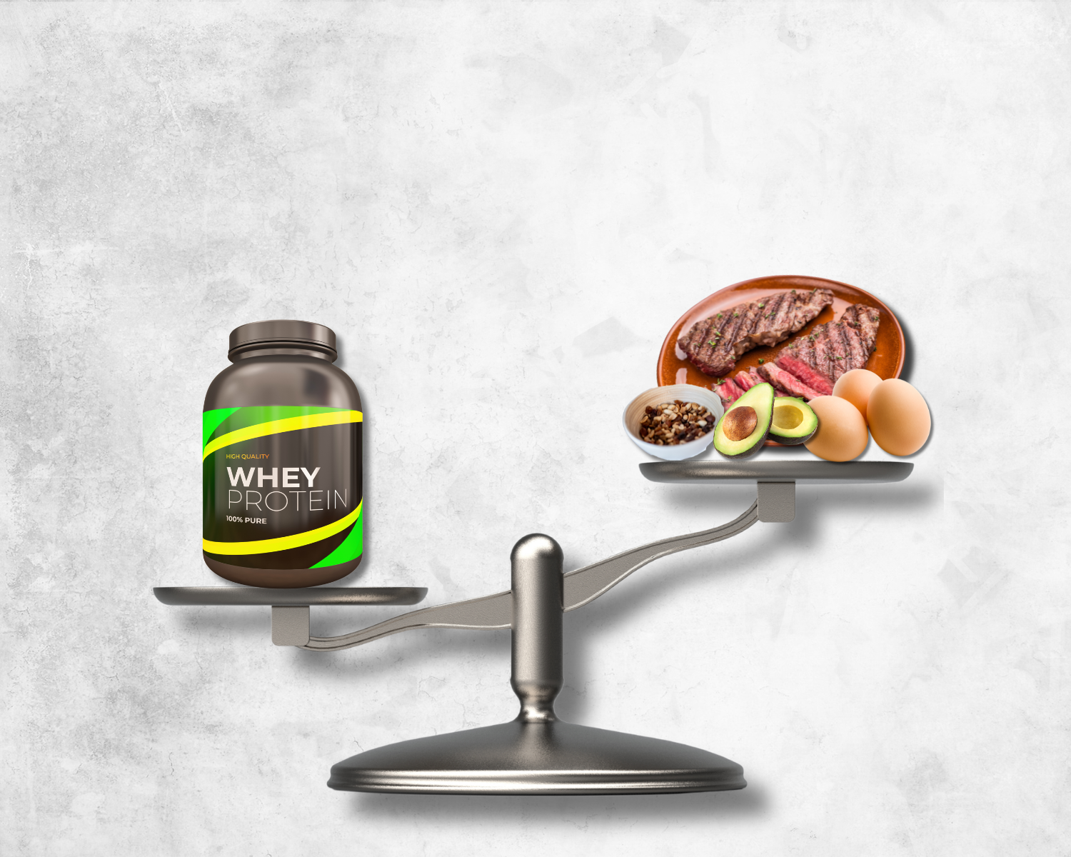 A protein powder shortage is looming. Is it time to eat actual protein?