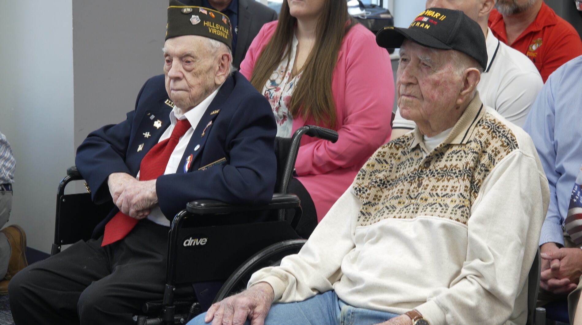 Two World War II D-Day Heroes Honored in Roanoke