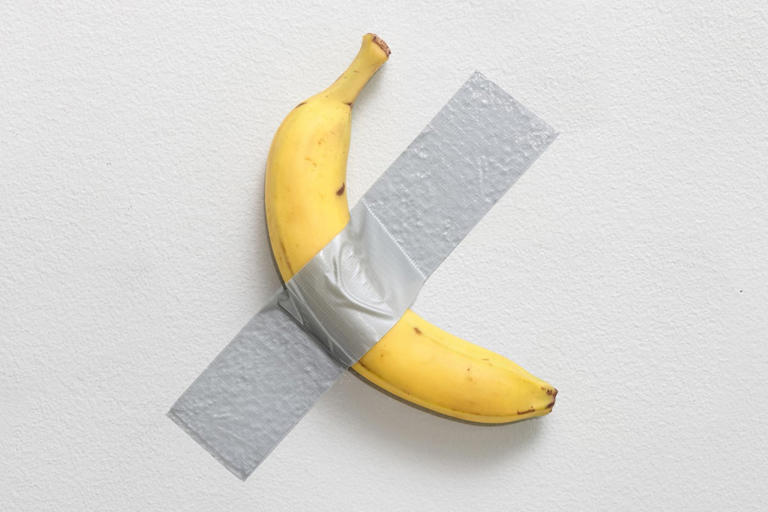 Mordshunger auf Kunst? Teuerste Banane der Welt geklaut