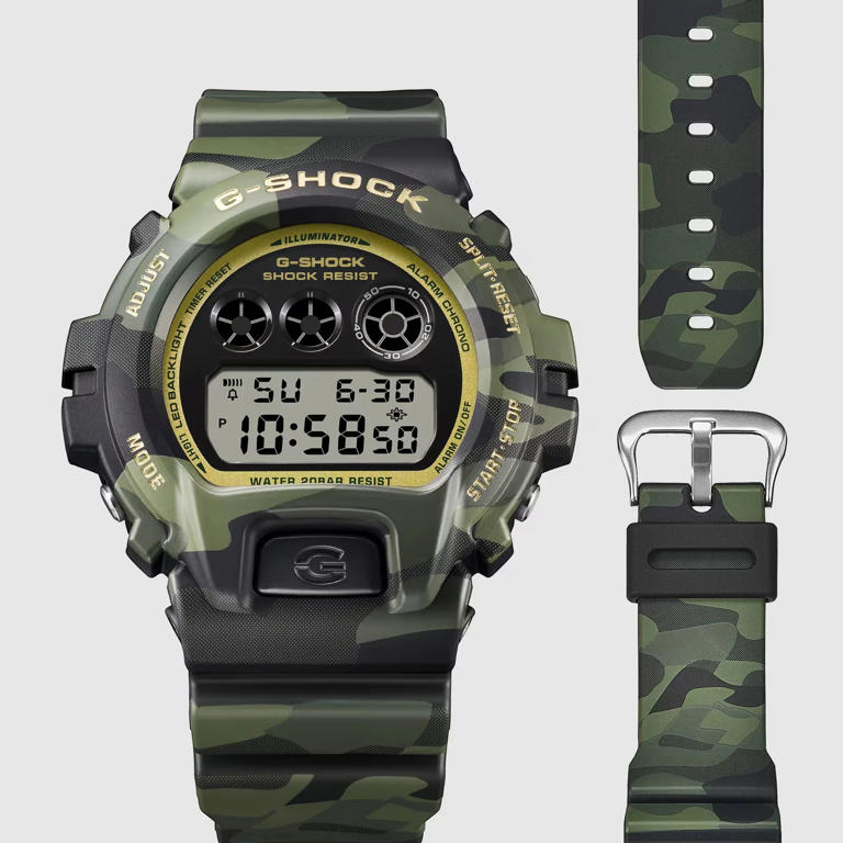 G-Shock brings a tactical edge to its famed 1990s classic