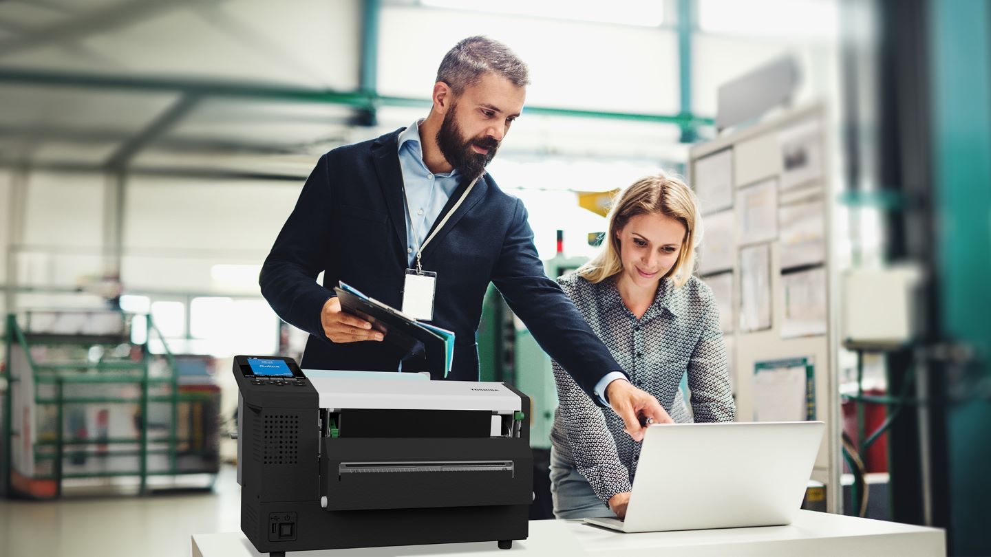 Toshiba launches BX820T industrial label printer