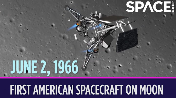 OTD in space – June 2: First American spacecraft on the moon