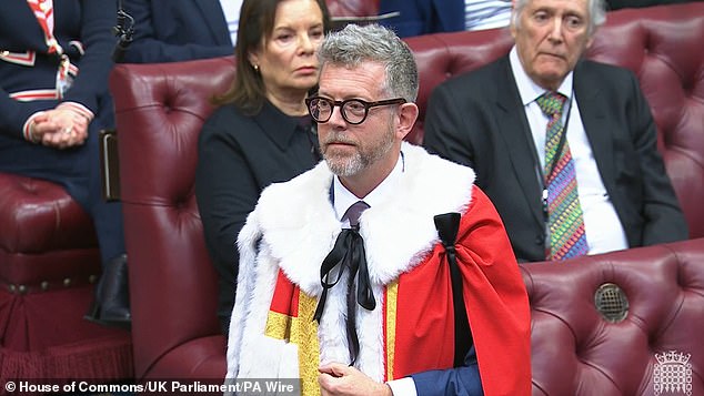 Disgraced former spin doctor Lord Doyle is spotted back in Parliament ...