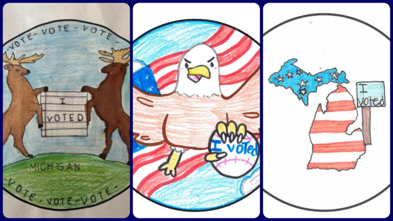 Finalists announced for 2026 'I Voted' sticker design contest