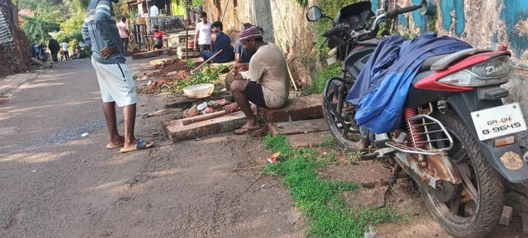 Lamgao gutter cleaning halted, locals allege political pressure