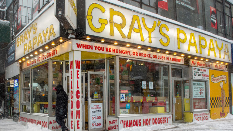 This restaurant may serve the best hot dogs in all of New York