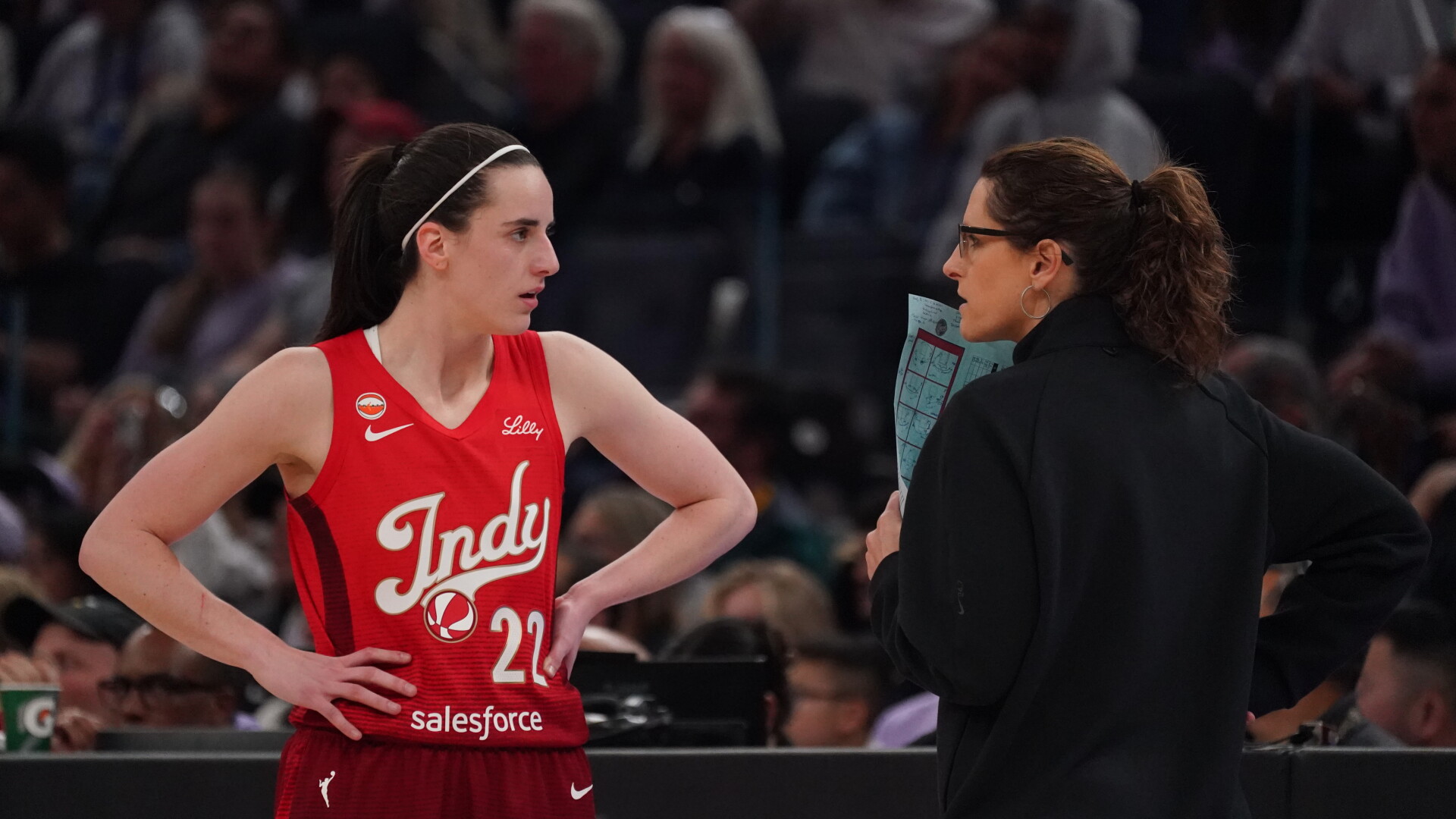 Caitlin Clark and Stephanie White say all is good while downplaying ...