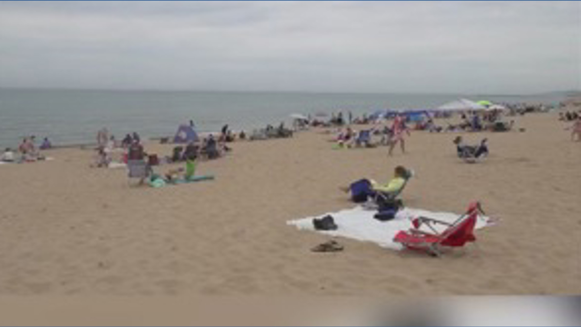 Beach water testing begins