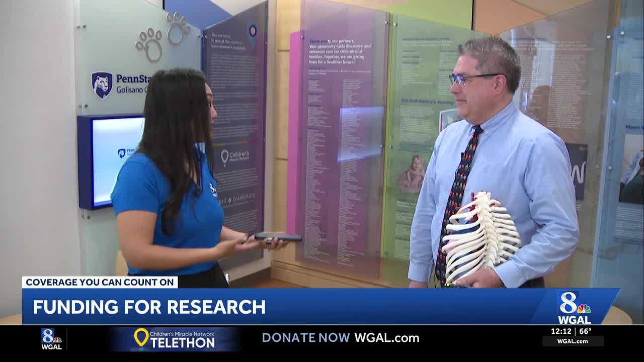 Donor wall at Penn State Health’s Golisano Children’s Hospital ...