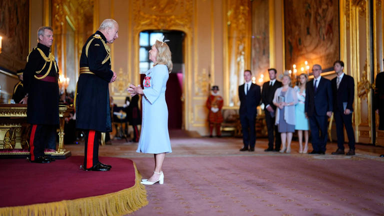 Actors, comedians and Post Office victim among those honoured by the King