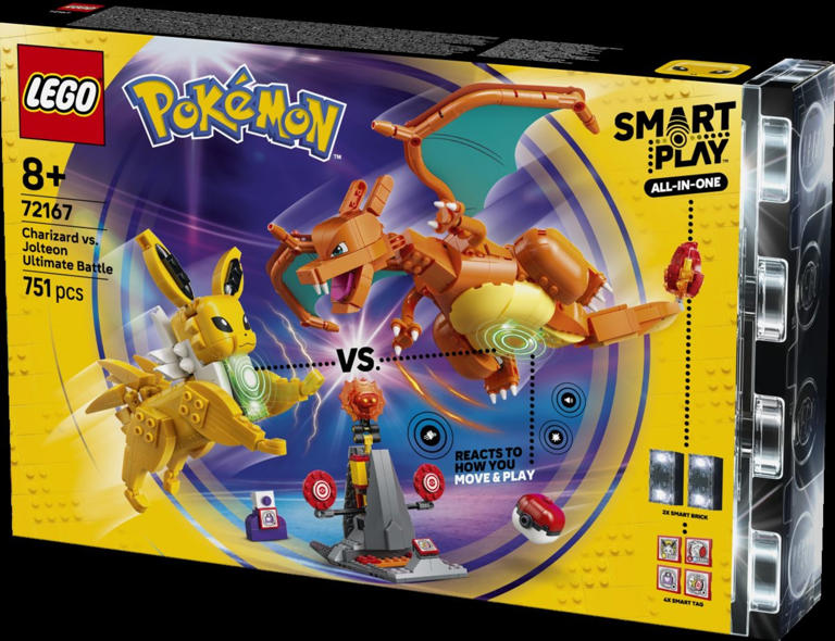 You'll wanna catch all of these LEGO Pokémon SMART Play sets