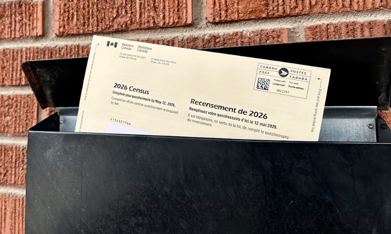 The Canadian government is doing a census follow-up and some people ...