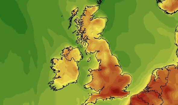 UK weather maps show next 31C heat surge hitting Britain in June - 13 ...