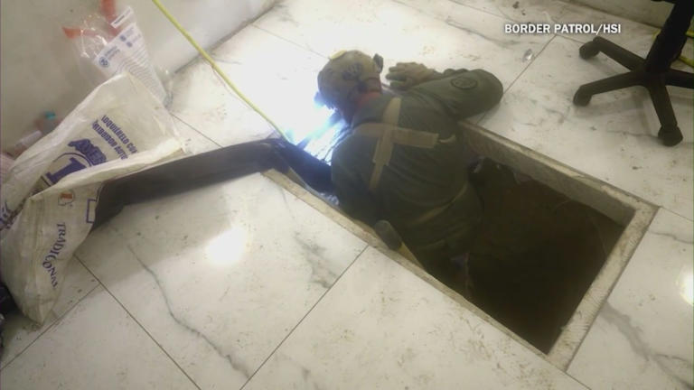 900-foot drug smuggling tunnel found connecting SoCal, Mexico
