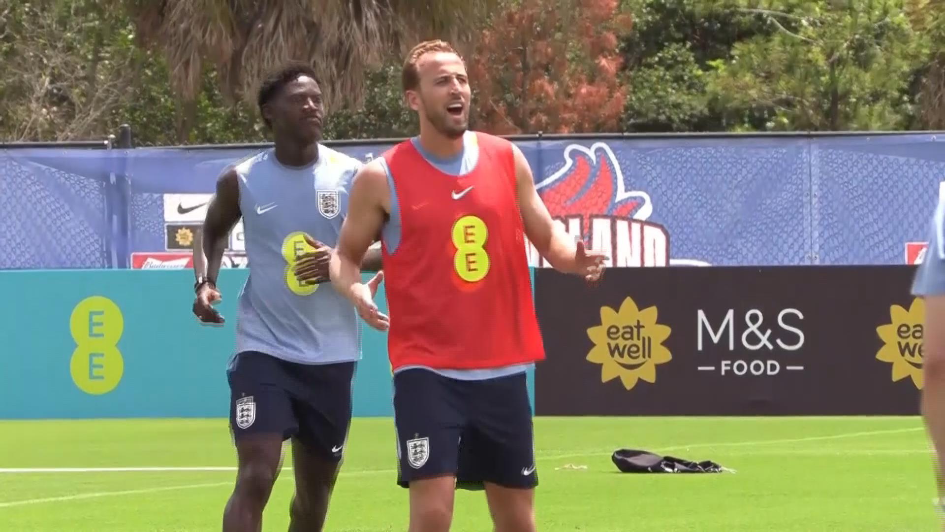 England hold open training session in Palm Beach Gardens as World Cup ...
