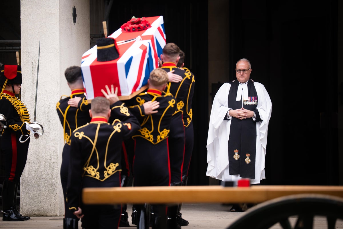 Emotional farewell for soldier who died at Royal Windsor Horse Show