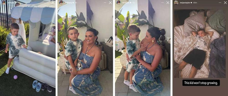Brittany Cartwright and Jax Taylor share sweet updates on son Cruz (photos)