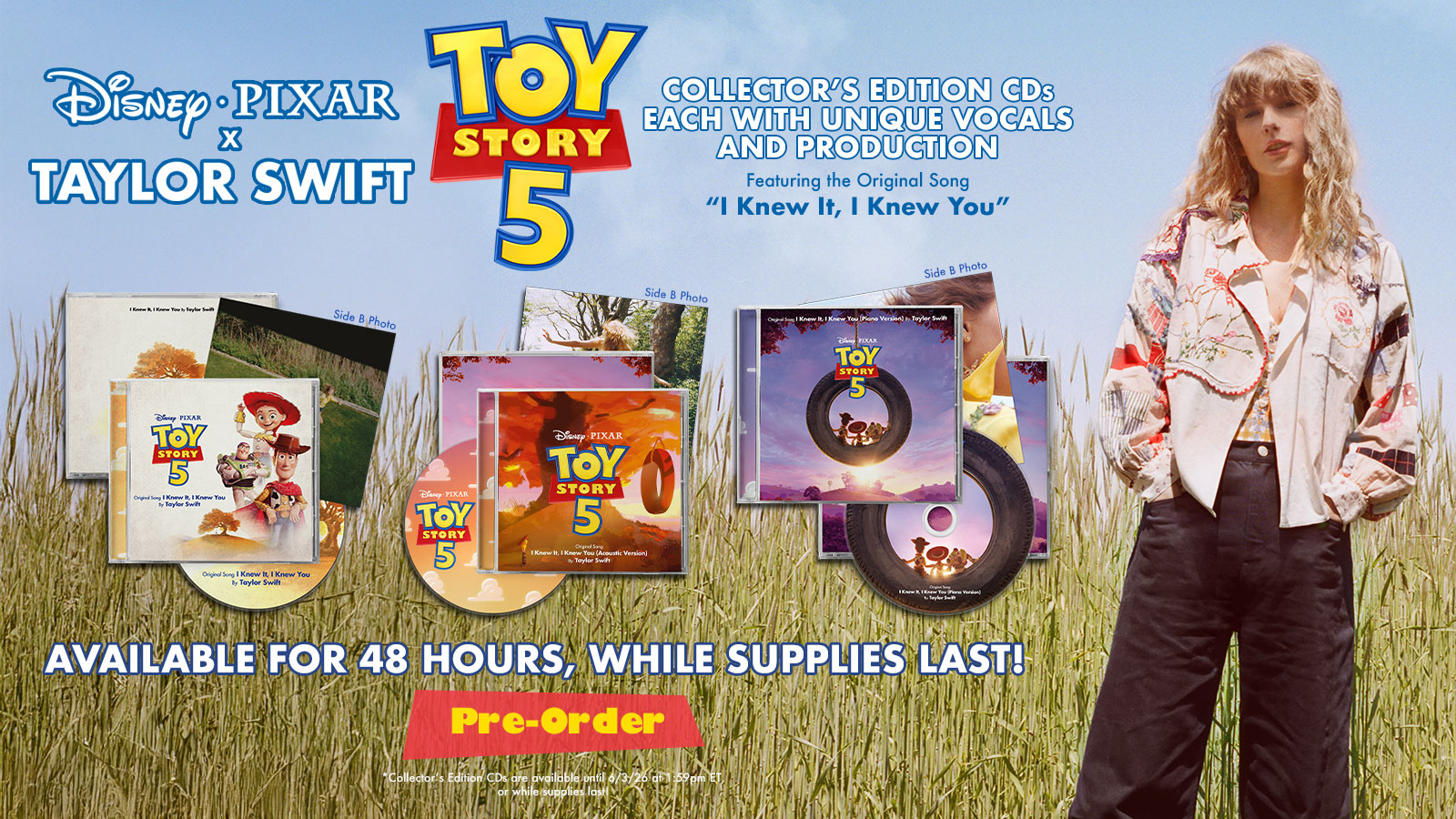 Taylor Swift’s return to country for Toy Story 5 gets a new style era ...