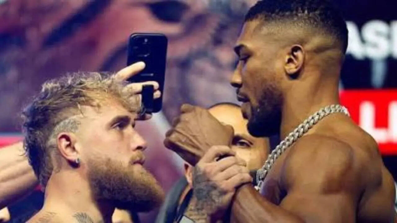 That's boxing: Anthony Joshua's four word response on Jake Paul's ...
