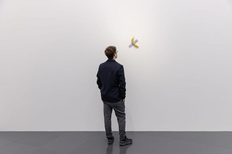 Mordshunger auf Kunst? Teuerste Banane der Welt geklaut