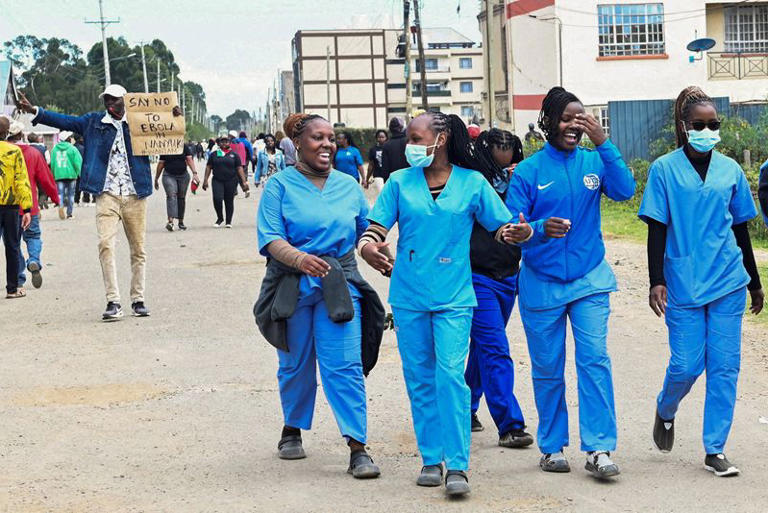 Protests over US Ebola site in Kenya kill two, court keeps suspension