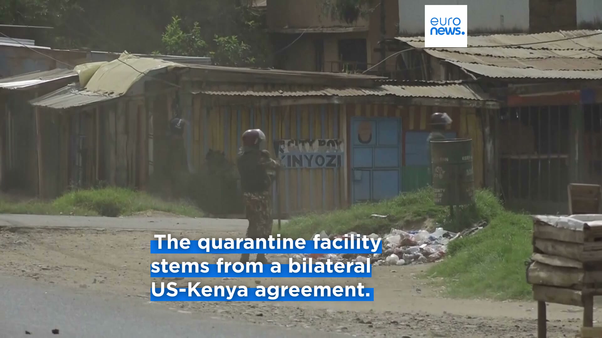 Two people shot dead in Kenya protests against Ebola plan