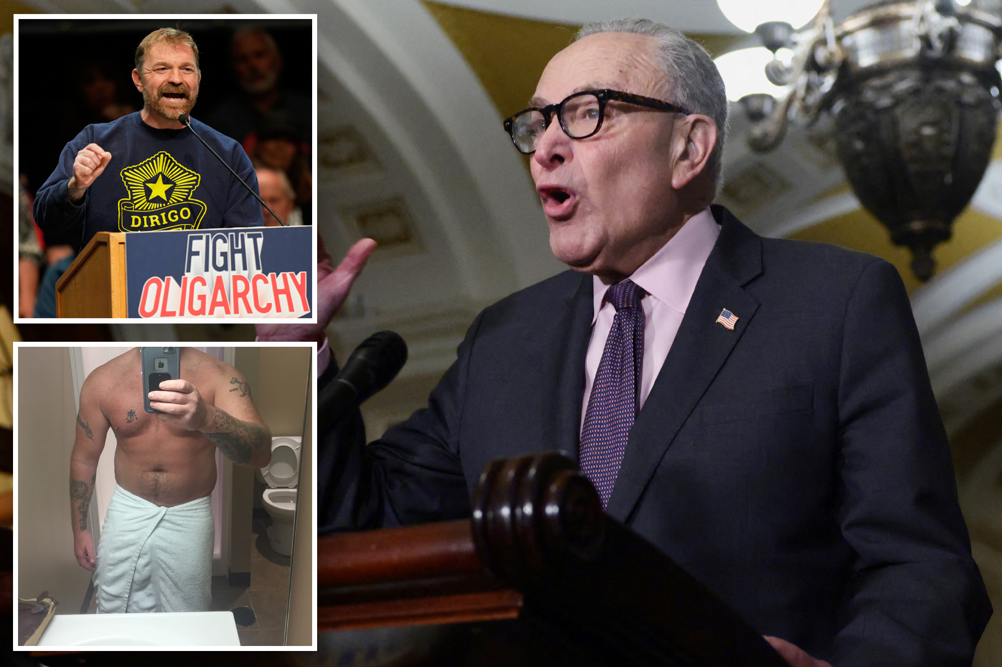 Schumer appears to back scandal-scarred Graham Platner to the hilt ...